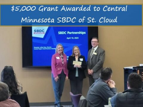 $5,000 Awarded by MBFC to the Central MN SBDC – MBFC